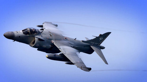 Final flight for Harrier jump jet – Channel 4 News