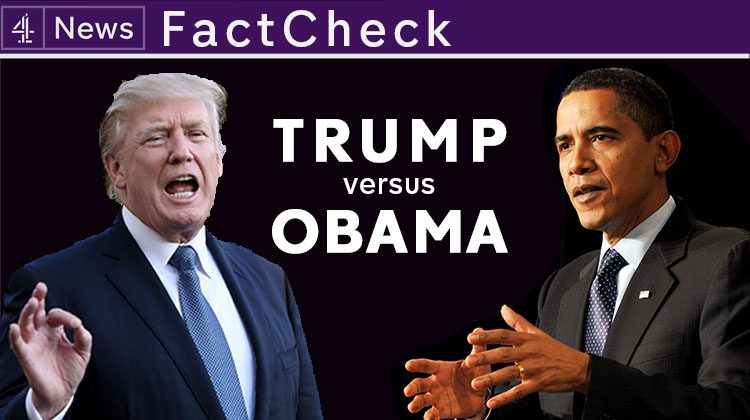 Trump vs Obama in numbers – Channel 4 News